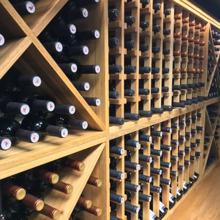 Wine Racking Solutions | Oak Bespoke Wine Racks | Wine Storage Solutions